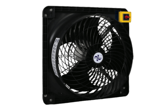 24" three-blade AC vortex industrial circulation fan (speed control ...